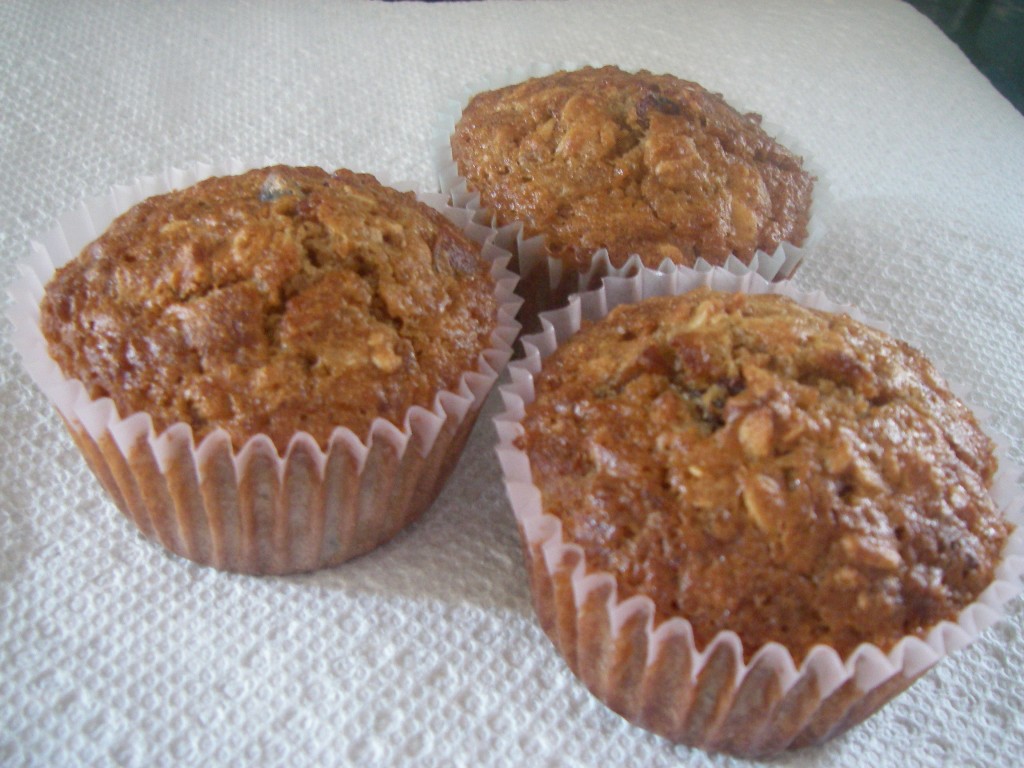 Oatmeal Muffins With Dried Fruits and Pecans | Busy Baking Mama